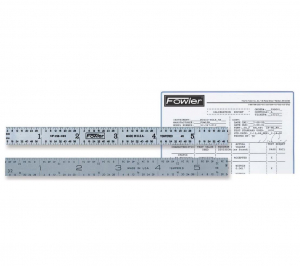 Fowler NIST-Certificate Ruler | Medline