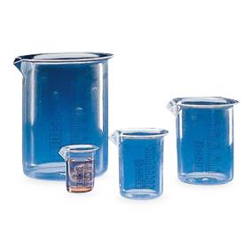 Low Form Blue Graduated Beakers | Medline