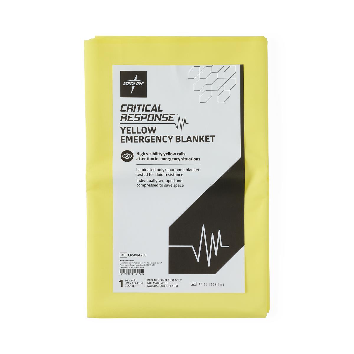 Critical Response Yellow Blanket | Medline