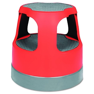 Round Scooter Step Stools with Step and Lock Wheels by Cramer | Medline ...