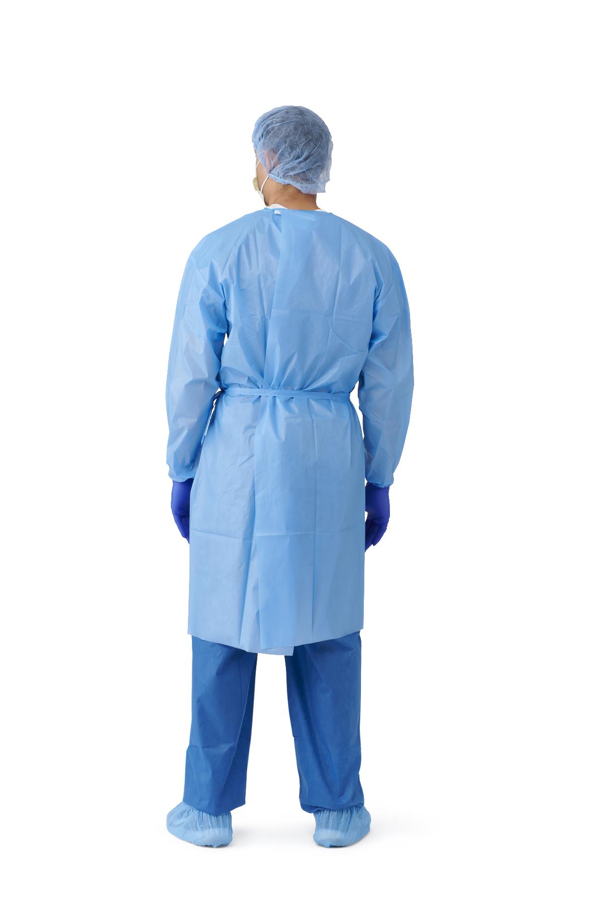 Medline Disposable Poly-Coated Chemotherapy Gown | Medline