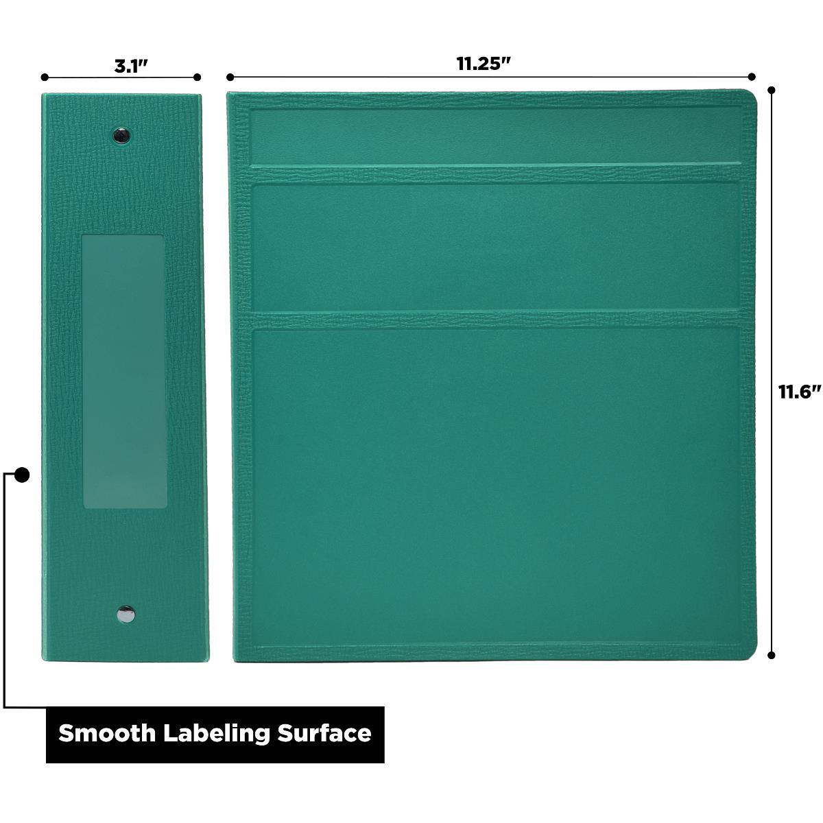 3-Ring Side-Opening Binders with 3" Rings | Medline