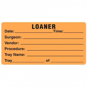 Centurion Loaner Date / Time Autoclave Labels | Medline Industries, Inc.