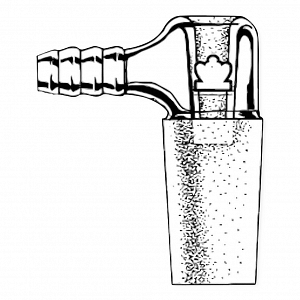 Kimble Inlet Thermometer with Hose Conn Adapter | Medline Industries, Inc.