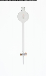 Kimble Basic Glass Column with Reservoir and PTFE Stopcock | Medline ...