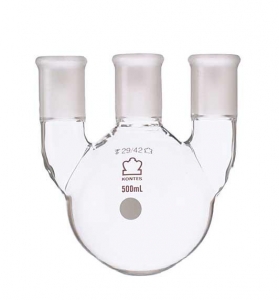 Kimble Three Vertical Neck RB Flask | Medline Industries, Inc.