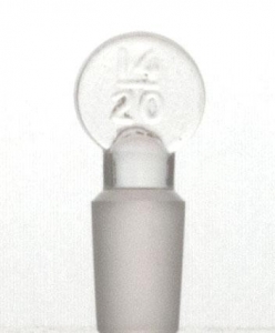 Kimble Medium Length Standard Taper Glass Stopper | Medline Industries ...
