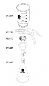 Kimble Glass Base for Microfiltration Assembly | Medline Industries, Inc.