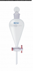 Kimble KimCote KIMAX Squibb Separatory Funnels | Medline Industries, Inc.