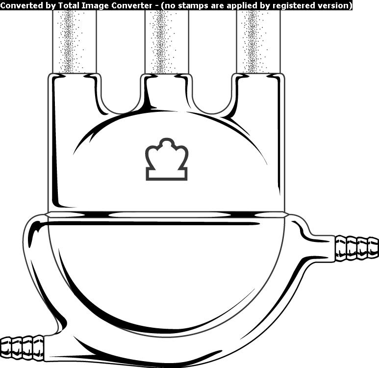 Kimble Jacketed 3 Vertical Neck Bttom Flask | Medline