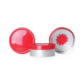 WHEATON Unlined Flip-Cap Aluminum Seals | Medline