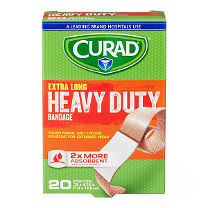 CURAD Heavy-Duty Long Bandages | Medline