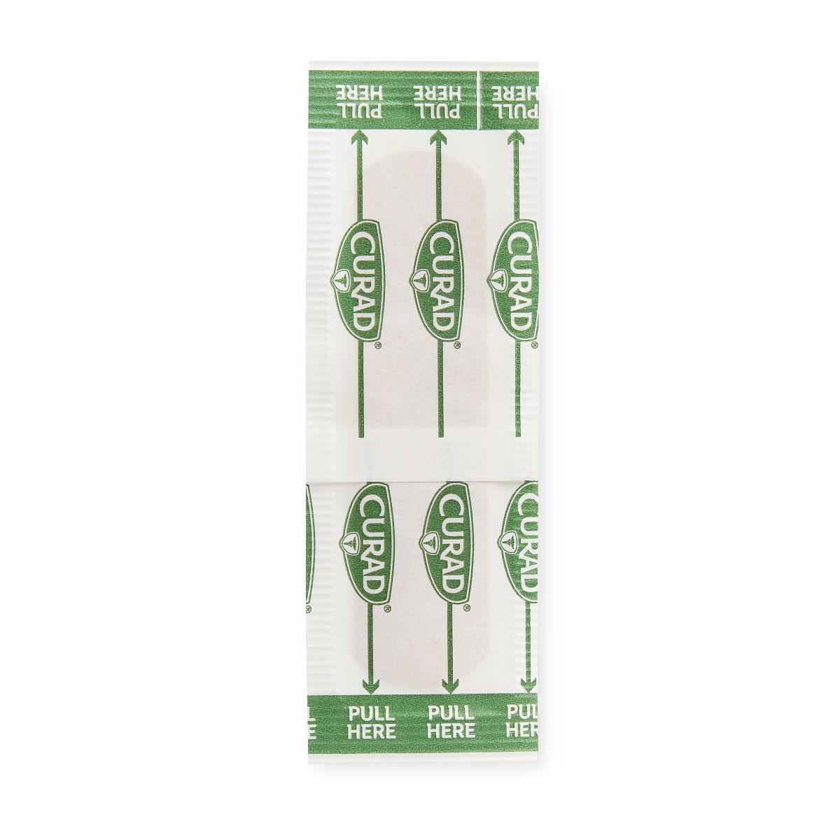 CURAD Germ-Shield Touch-Free Sterile Plastic Bandages | Medline