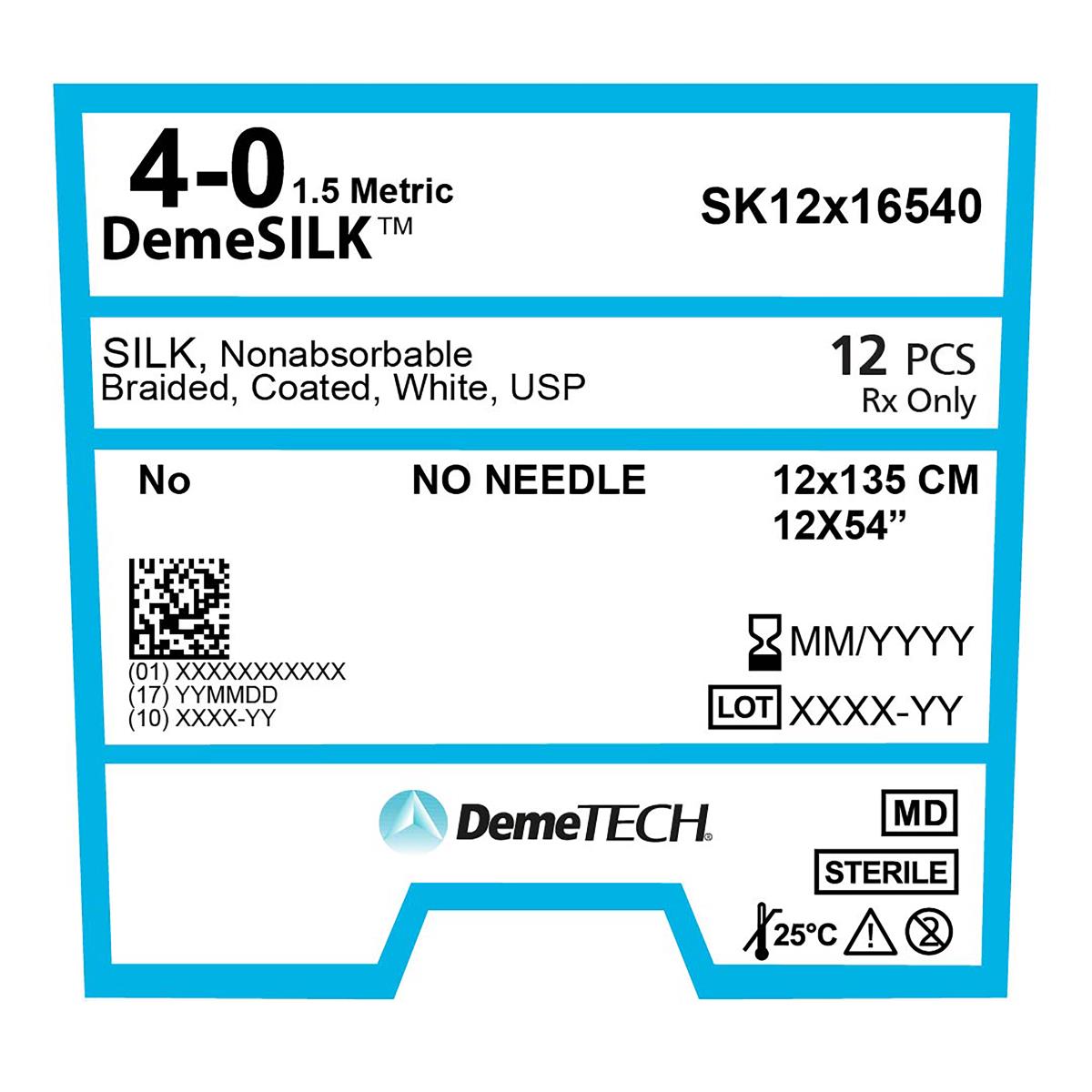 Nonabsorbable Silk Suture | Medline