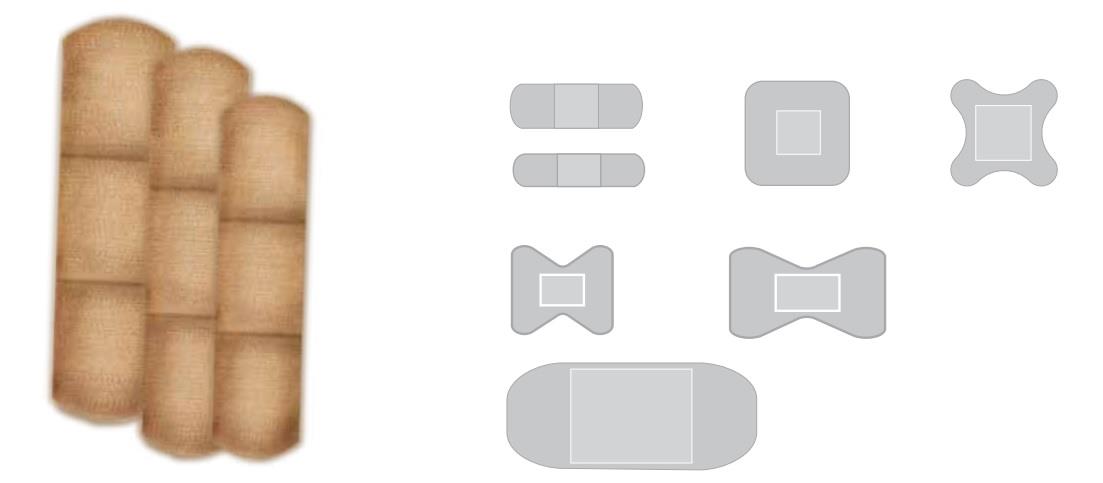 Integra Flexible Fabric Bandages | Medline