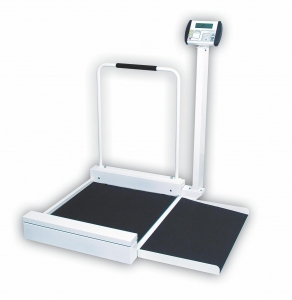 Detecto 6495 Statnry Dgtl Whlchr Scale | Medline Industries, Inc.