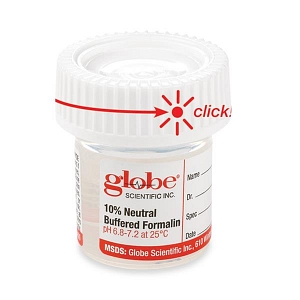 Globe Scientific Prefilled Formalin Container | Medline