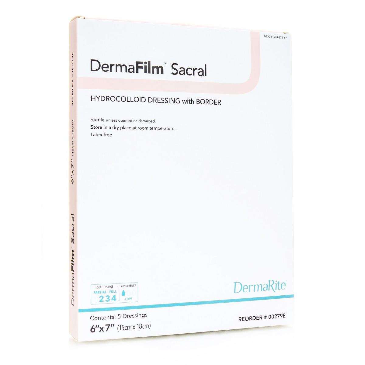 DermaFilm Hydrocolloid Wound Dressings | Medline