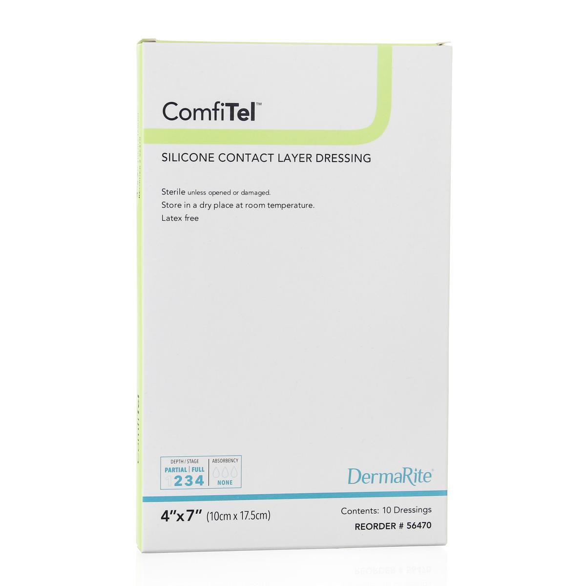 ComfiTel Silicone Contact Layer Dressings | Medline