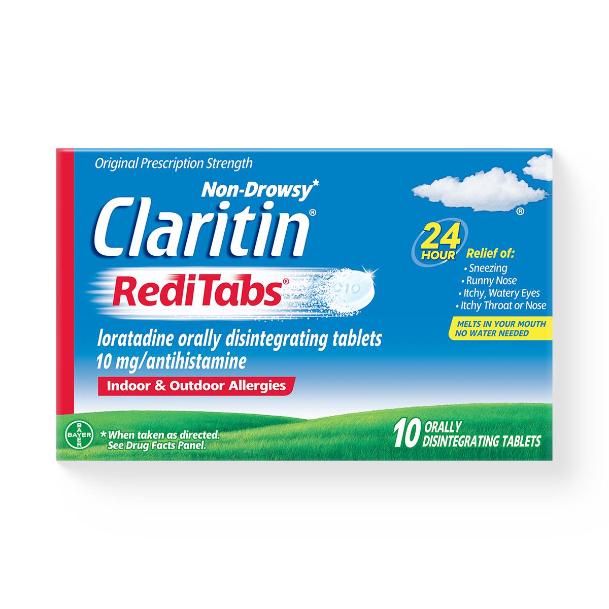 Claritin RediTabs Non-Drowsy Orally Disintegrating Tablets | Medline