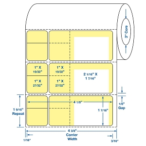 Centurion Yellow Labels | Medline