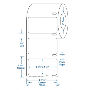 Centurion Blank Labels with Air Holes | Medline Industries, Inc.