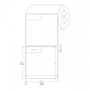 Centurion Blank Labels With Corner Cut Out | Medline Industries, Inc.