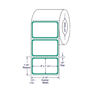Centurion Green-Border Label Tape | Medline Industries, Inc.