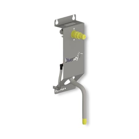 Optimus Single Button Stainless Steel J-Fill Dispenser | Medline