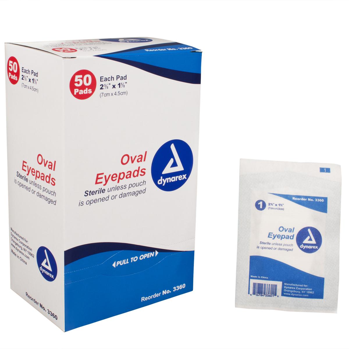 Sterile Oval Eye Pads | Medline