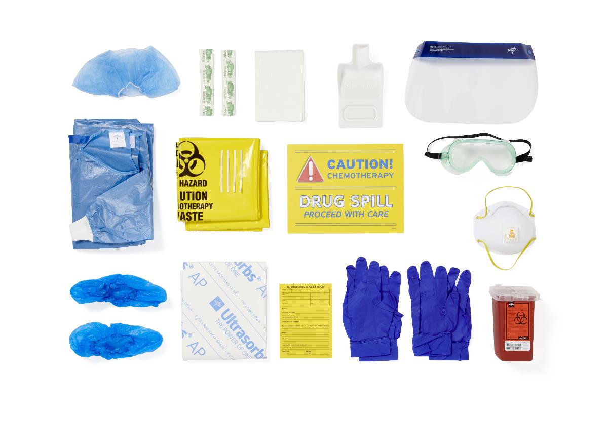 Medline USP 800 Hazardous Drug Spill Kit | Medline Medline USP 800 Hazardous Drug Spill Kit | Medline