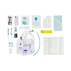 1-Layer Silvertouch 100% Silicone Foley Catheter Trays | Medline ...