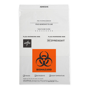Medline Adhesive-Closure Biohazard Bags | Medline Industries, Inc.