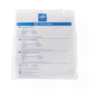 Novaplus Laceration Trays with Floor-Grade Instruments | Medline