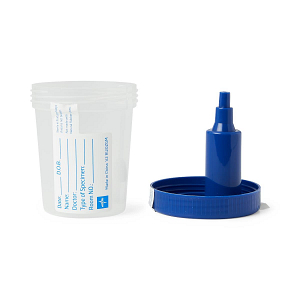 Medline Vacuum Tube/Port Access Container Urinalysis Test Kits | Medline