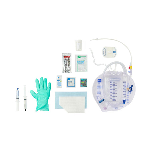 Catheter Trays: Foley Silicone Catheter Tray with Urine Meter, MF ...