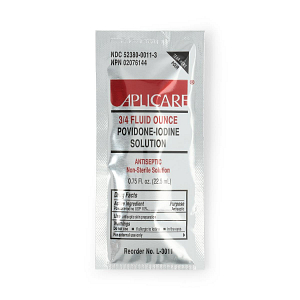 Povidone Iodine Liquid Antiseptic Solution Pouch | Medline Industries, Inc.