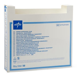 Medline Surgical Sponge Counter Bag | Medline