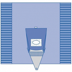 UltraGard Craniotomy Drapes with Pouch | Medline Industries, Inc.