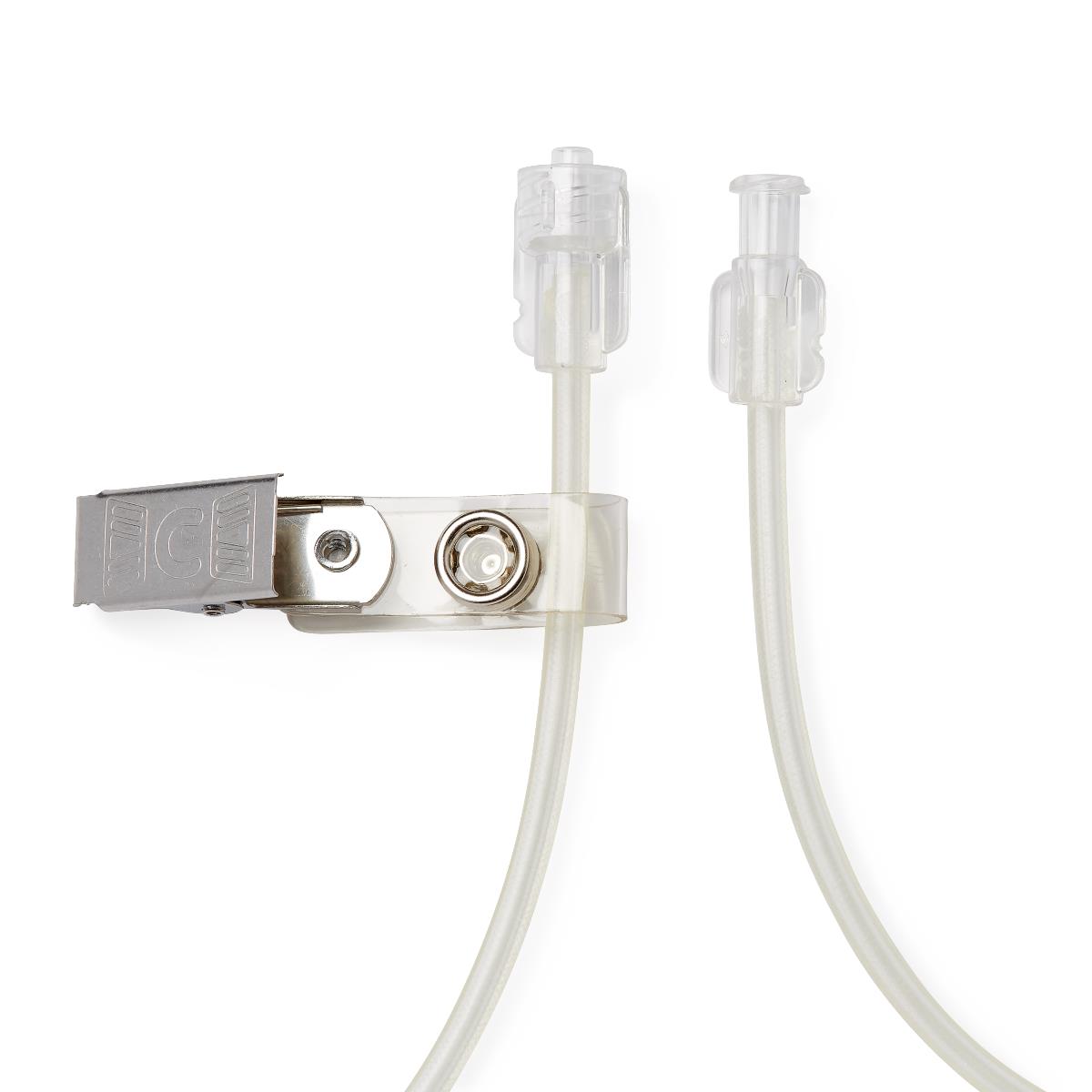 Namic High-Pressure Braided Tubing with Fixed Male Luer Lock | Medline