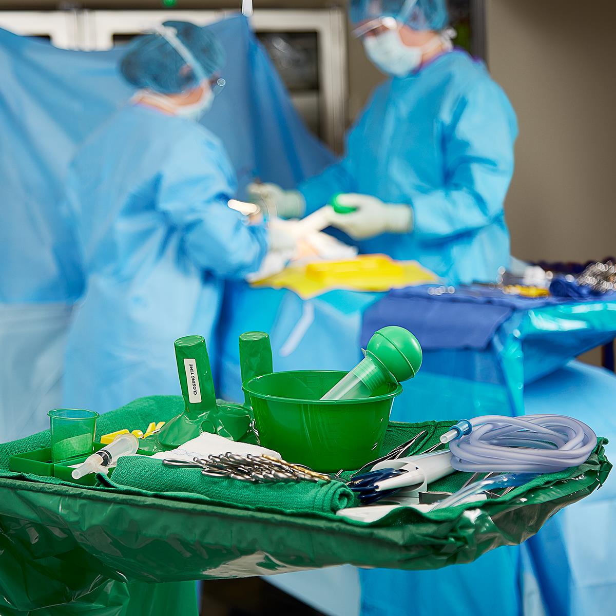 Color-Coded Sterilized Surgical Closure Kits | Medline