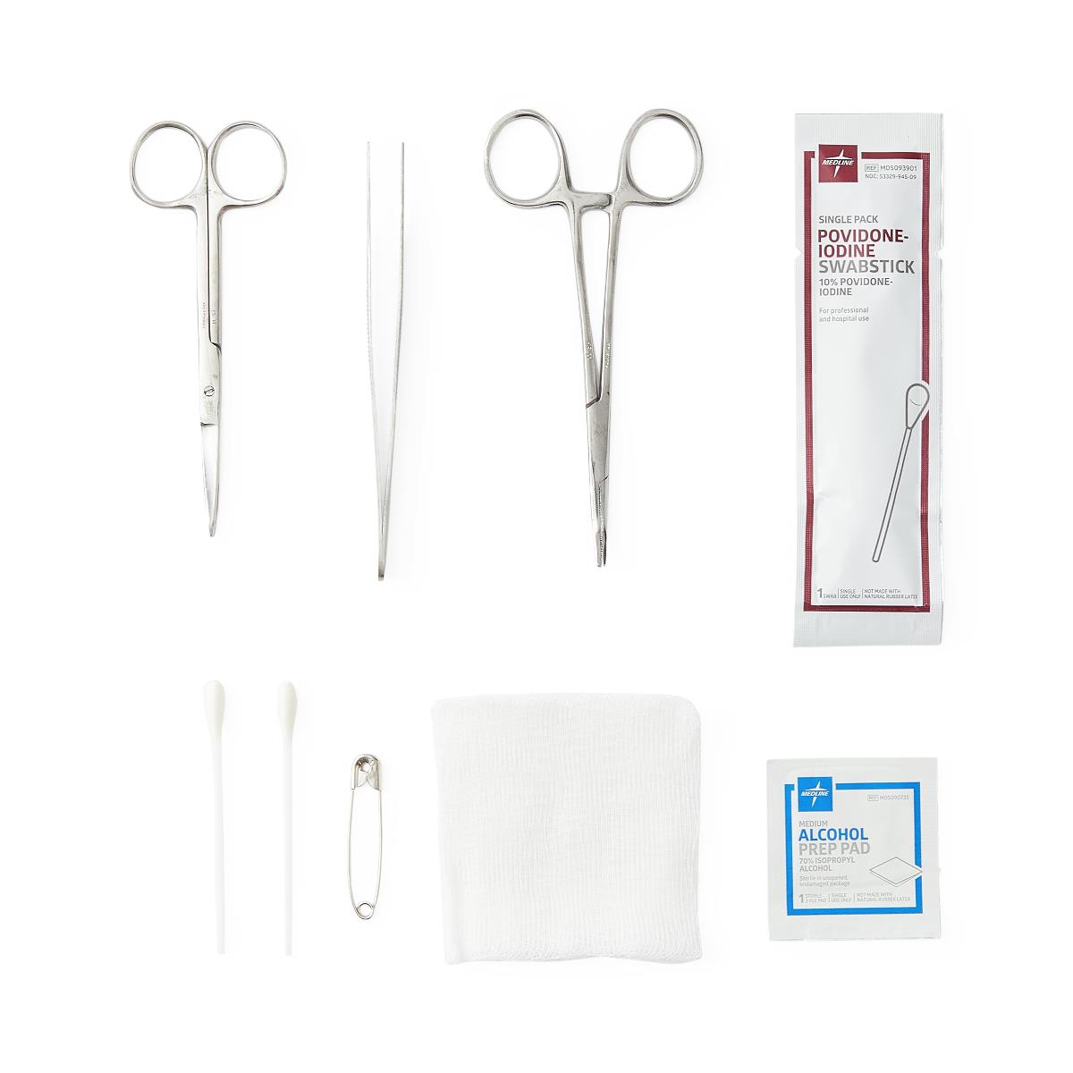 Medline General Purpose Trays with COMFORT LOOP Instruments | Medline