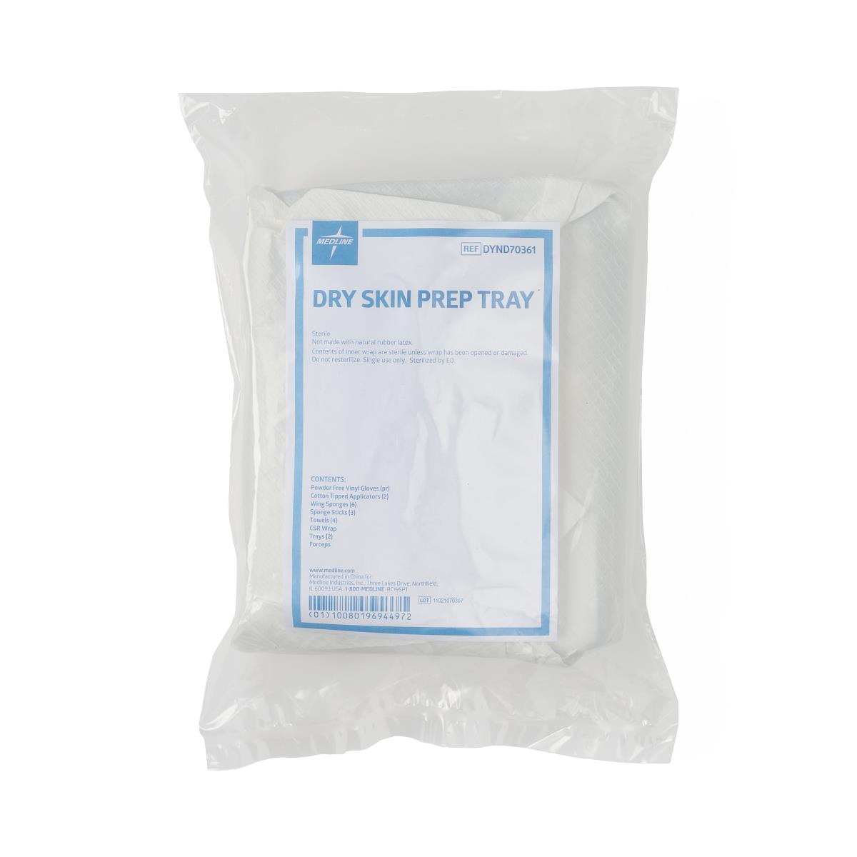 Dry Skin Surgical Scrub Trays | Medline