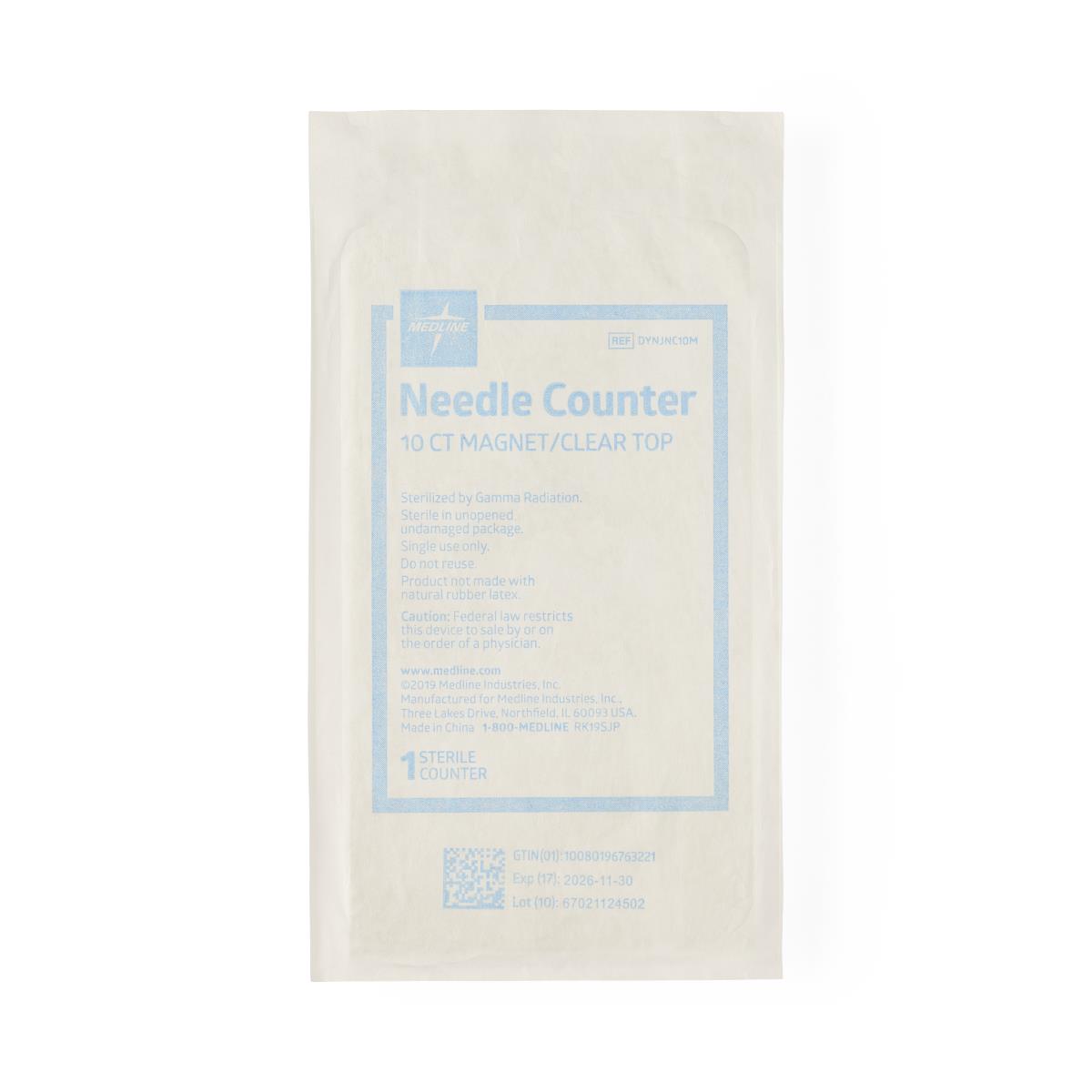 Magnetic Needle Counters with Clear Top | Medline