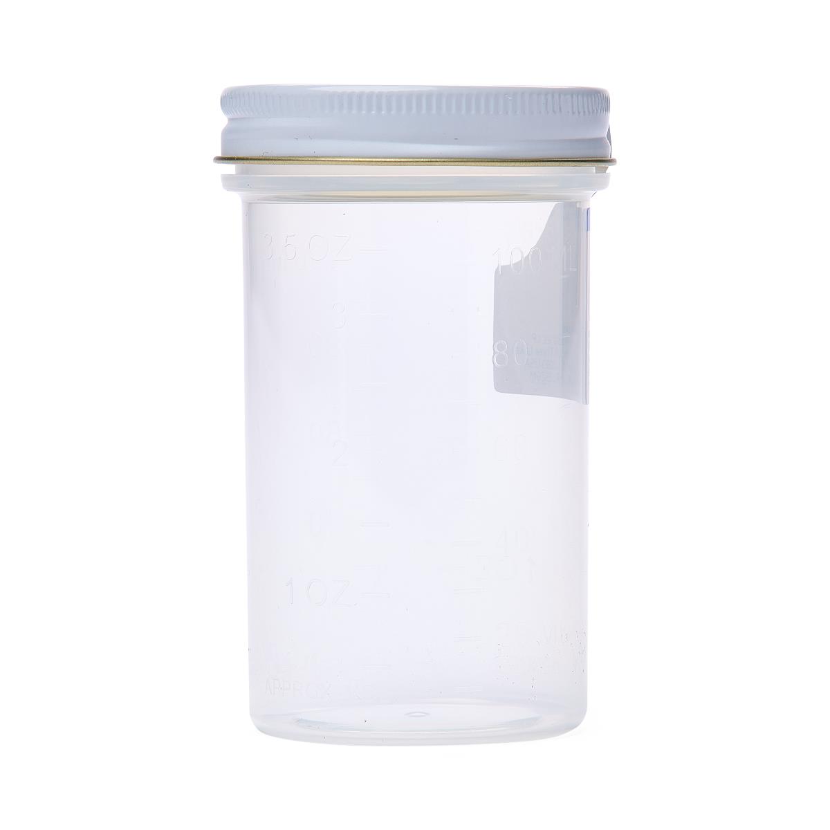 Medline Metal Top Precision Sterile Specimen Containers | Medline