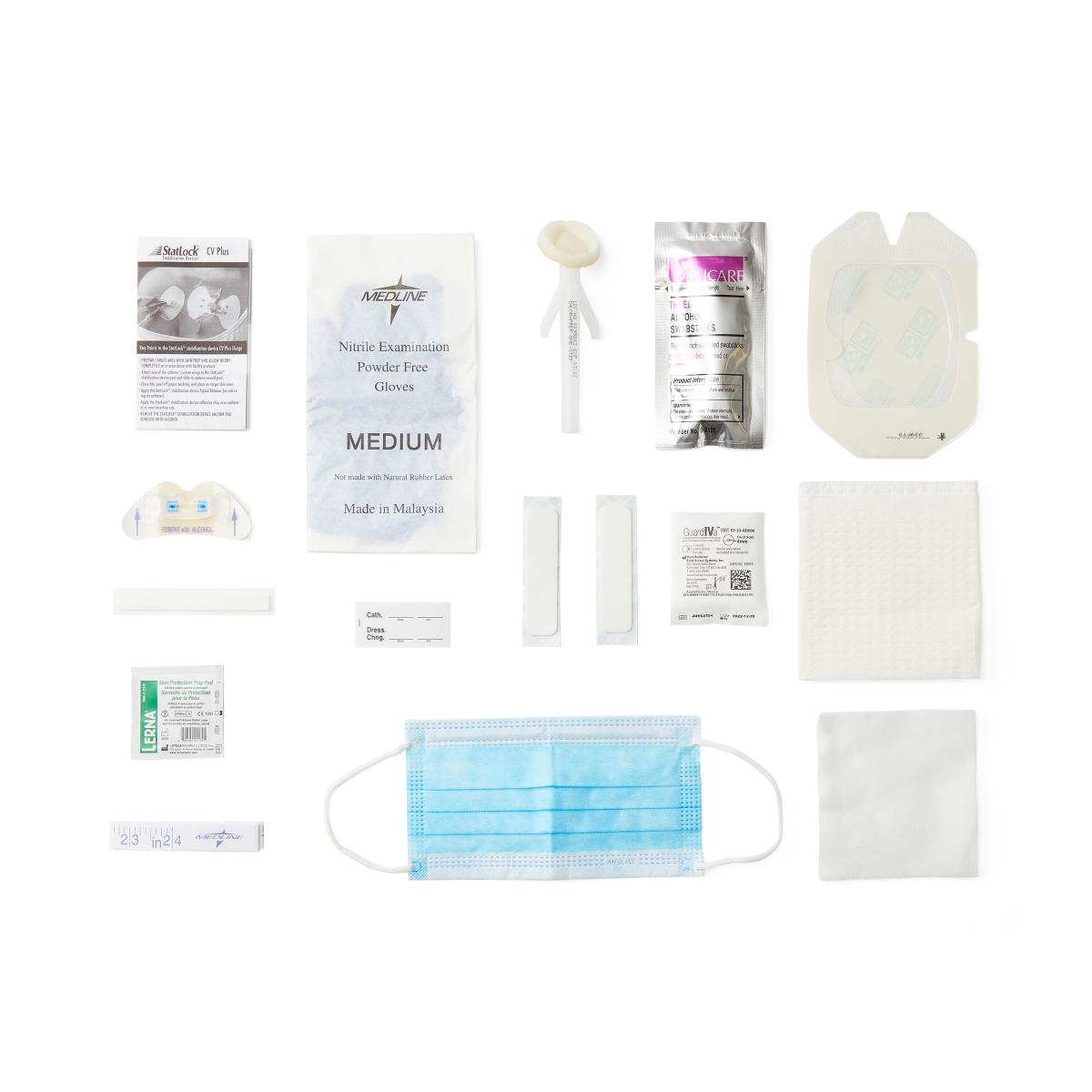 Medline Dressing Change Kits with Guardiva Medline