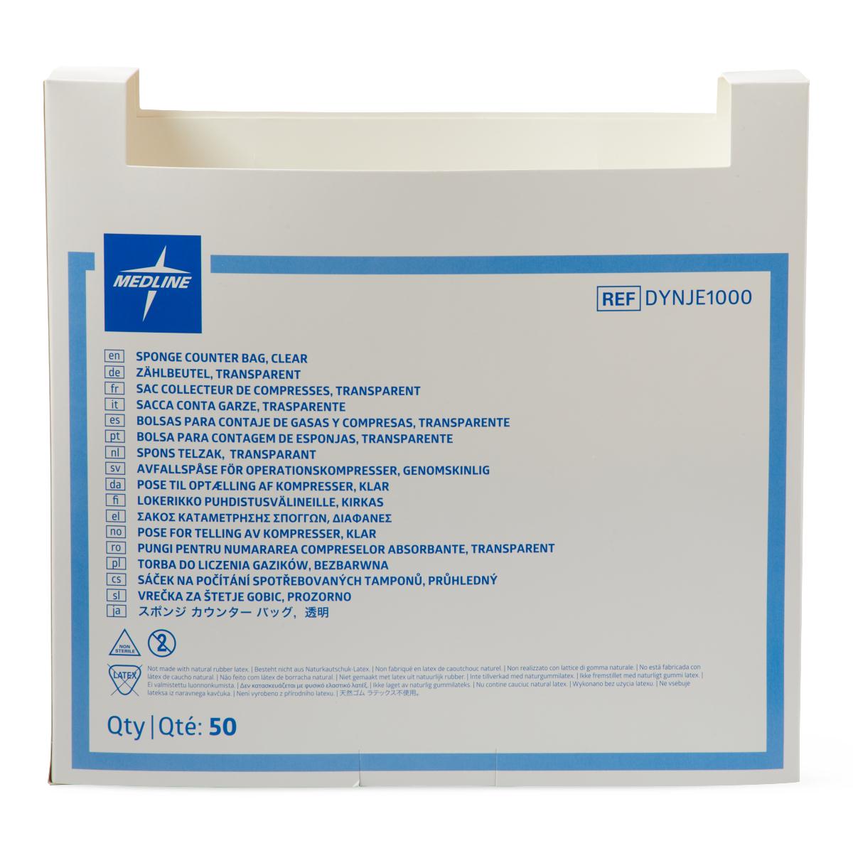 Medline Surgical Sponge Counter Bag | Medline