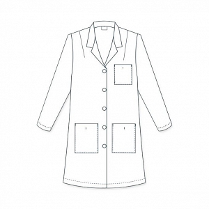 Essentials Women's Princess-style Lab Coats | Medline Industries, Inc.