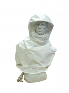 Bullard Double Bib Tychem Hoods | Medline Industries, Inc.