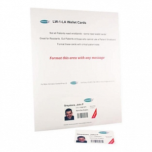 Laser-Printed Wallet Cards | Medline Industries, Inc.